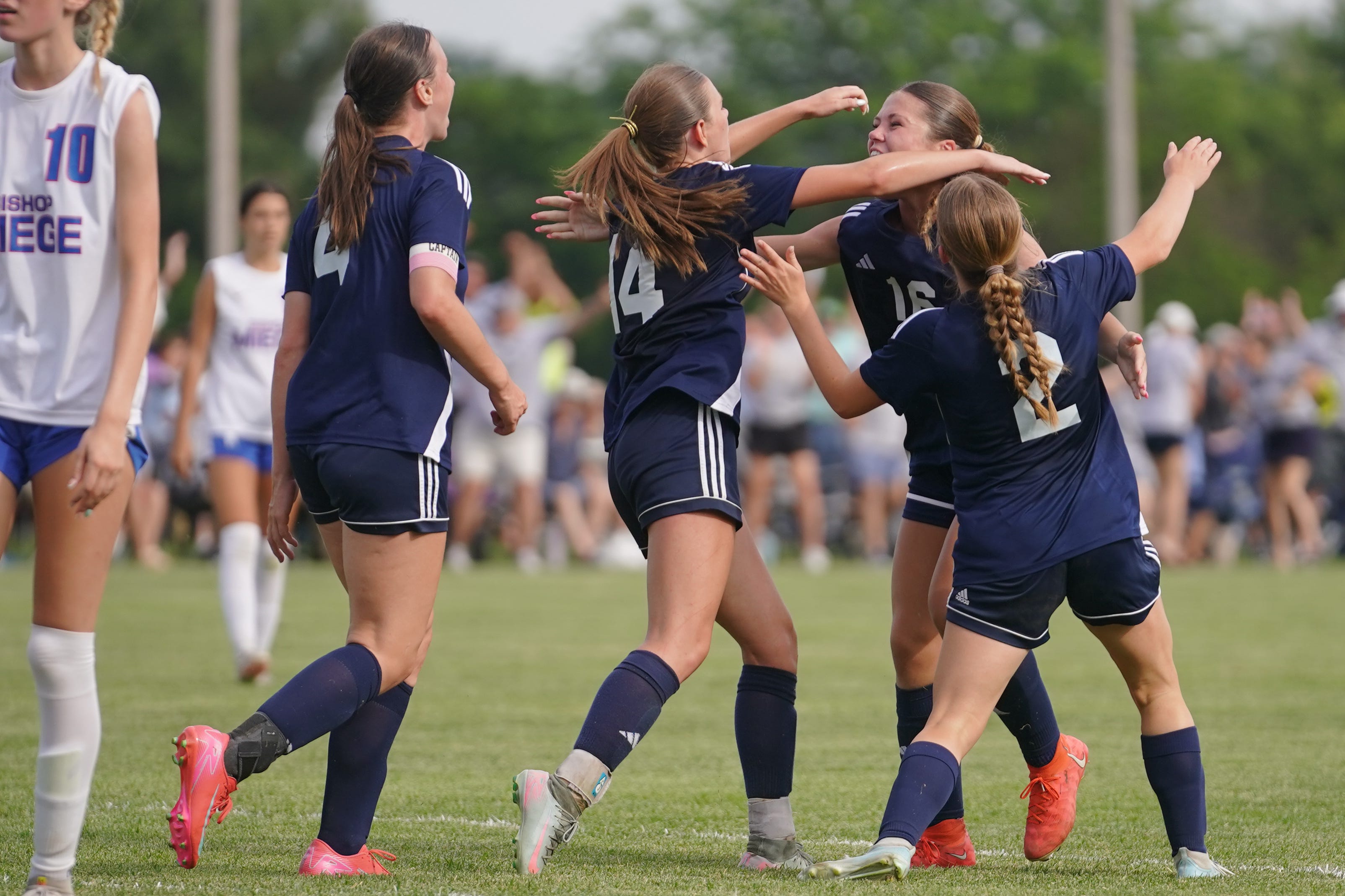 Hayden girls soccer slays Bishop Miege, ending Stags' ninth straight ...