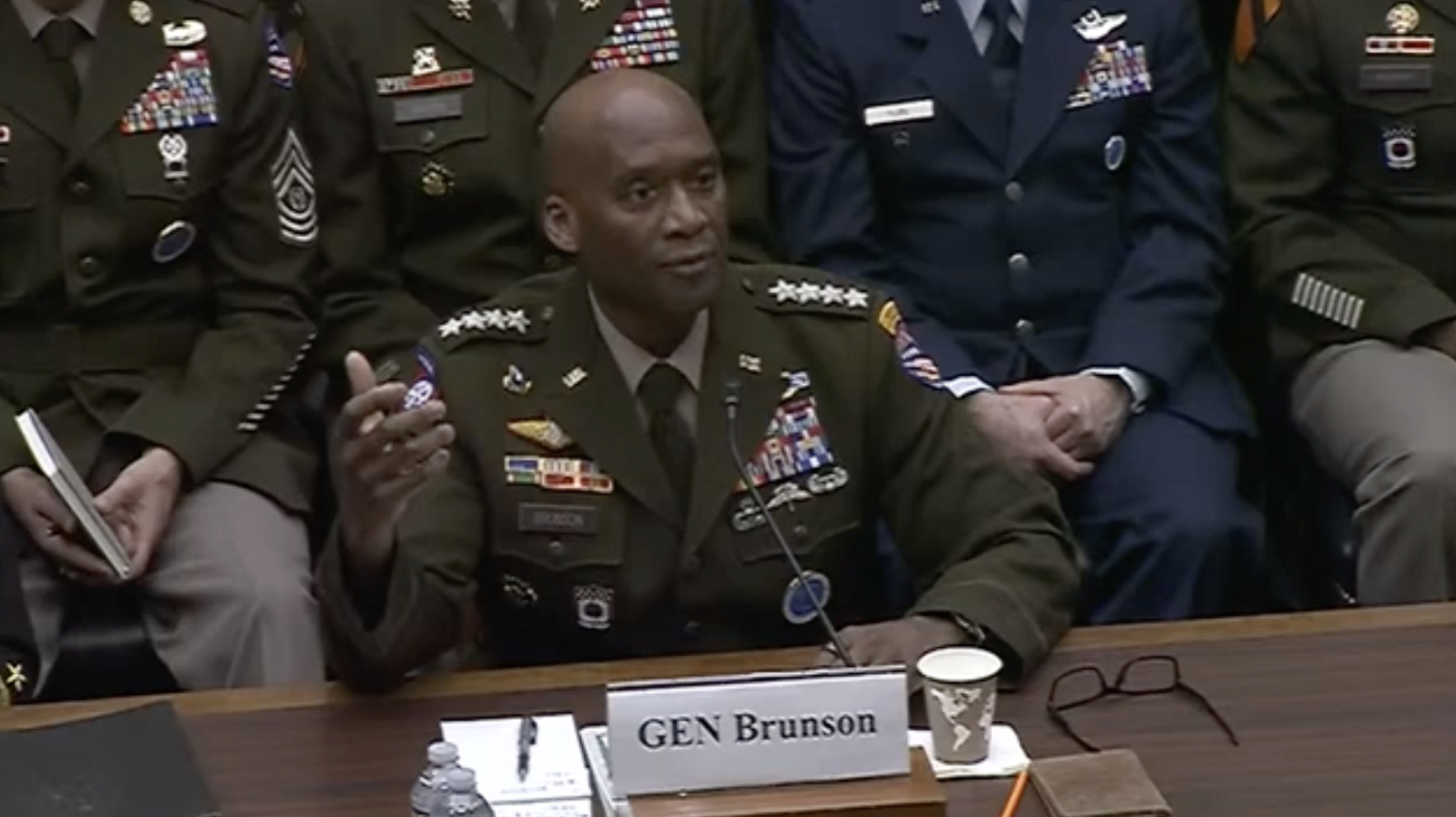 'We've got to pay attention to this': General Xavier Brunson raises ...