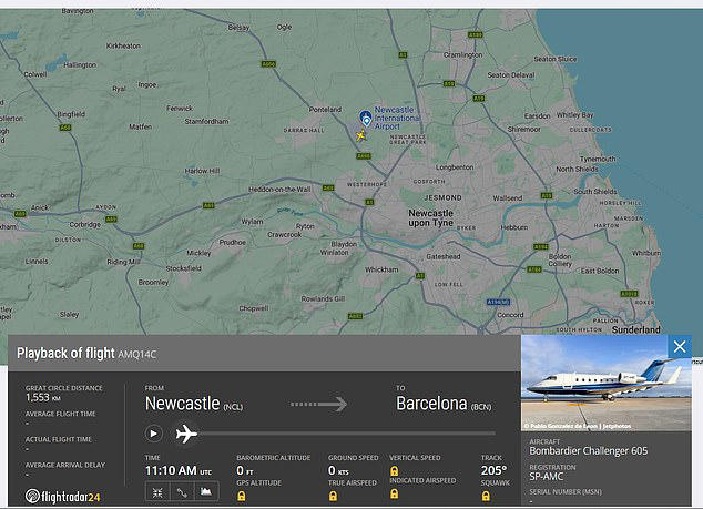 Anthony Gordon boards a private jet to Barcelona to complete £70m ...