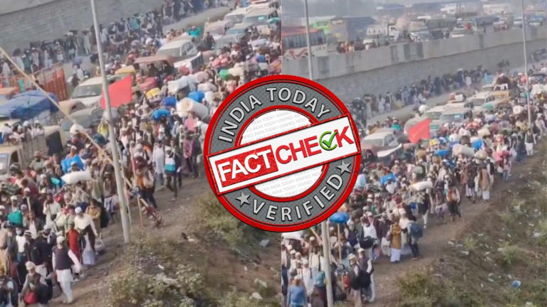 Fact check: Illegals fleeing WB? No, video shows Muslims attending ...