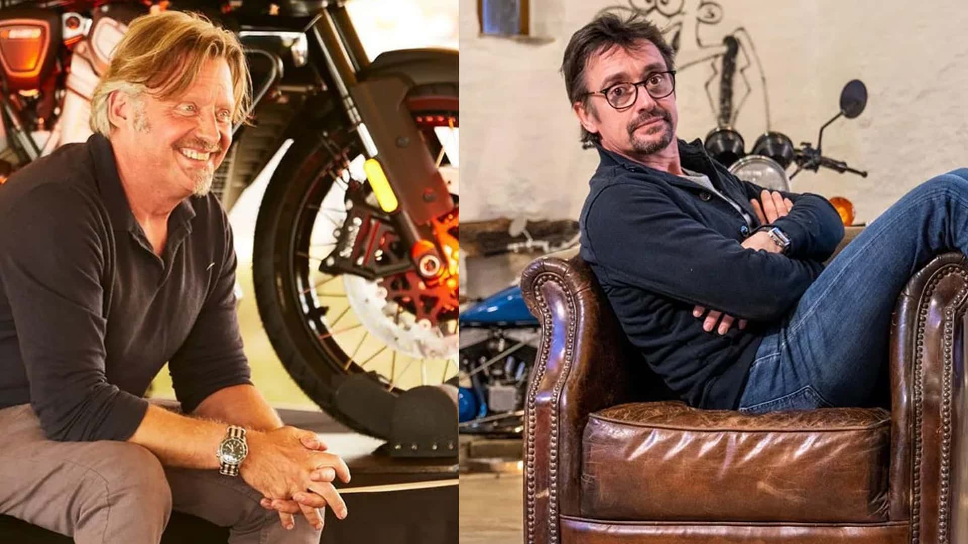 Top Gear's Richard Hammond and Long Way's Charley Boorman are the stars ...