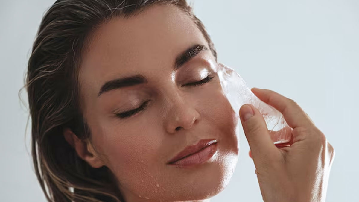 Applying ice directly to the face? Expert explains if it can damage ...