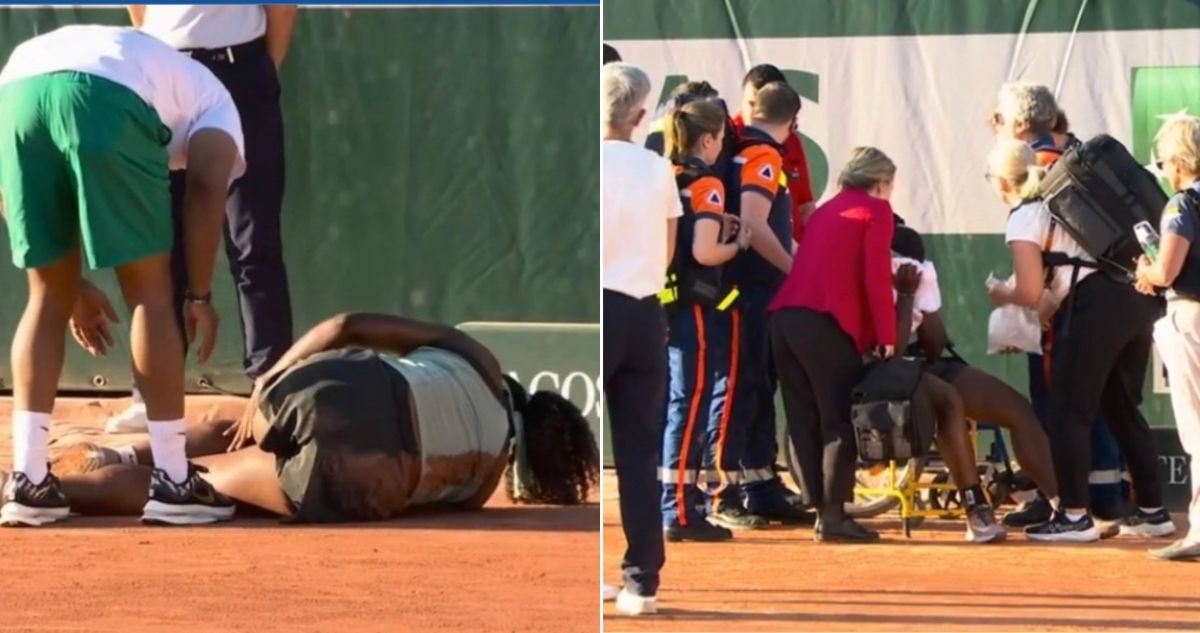 Hailey Baptiste paralizó Roland Garros con terrible lesión: gritos de ...