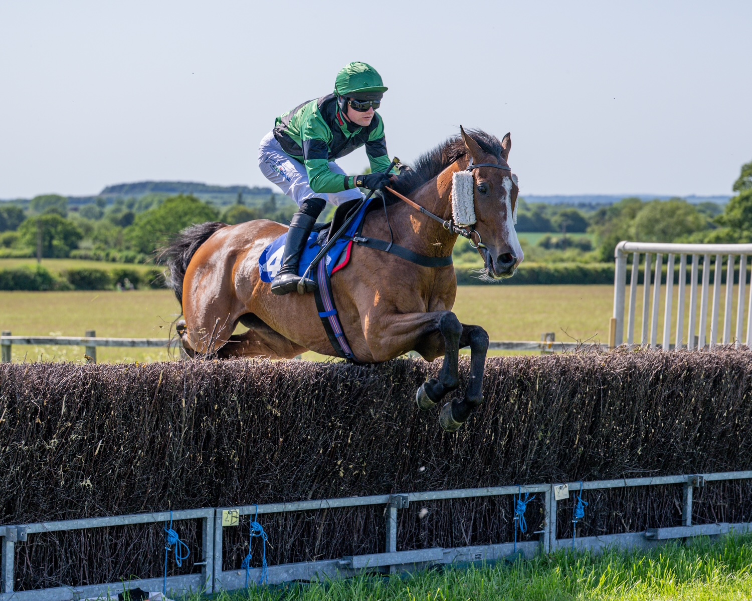 James King rules Kingston Blount with fantastic four-timer