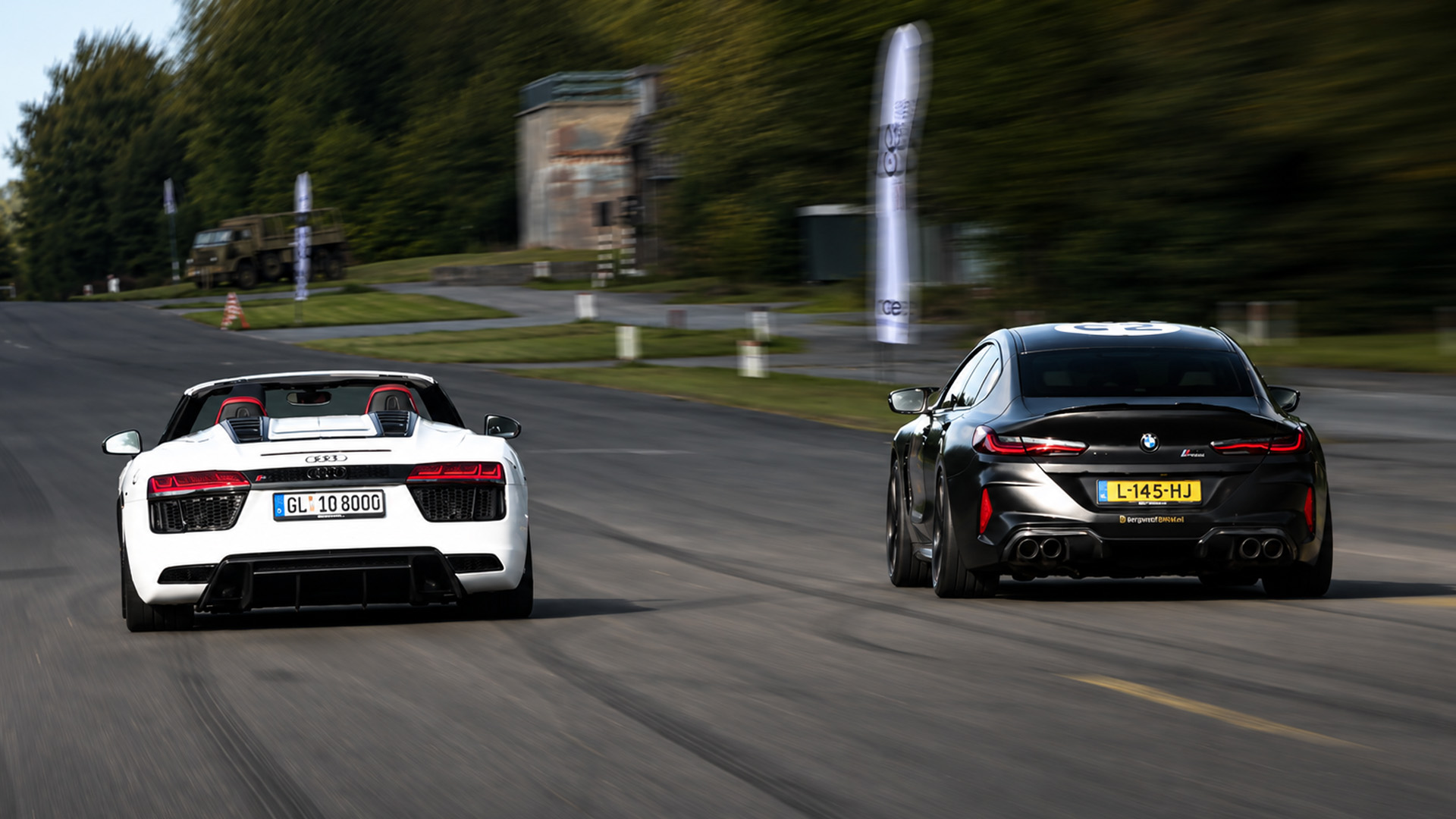 Is 800HP BMW M8 enough to defeat Audi R8 in drag battle?