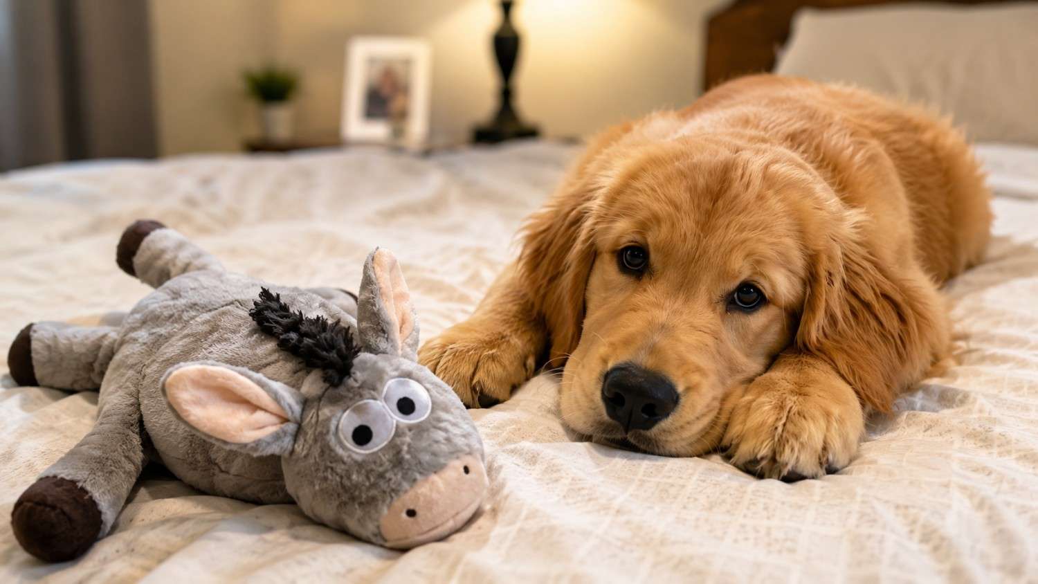My dog’s favorite toy had a bad day