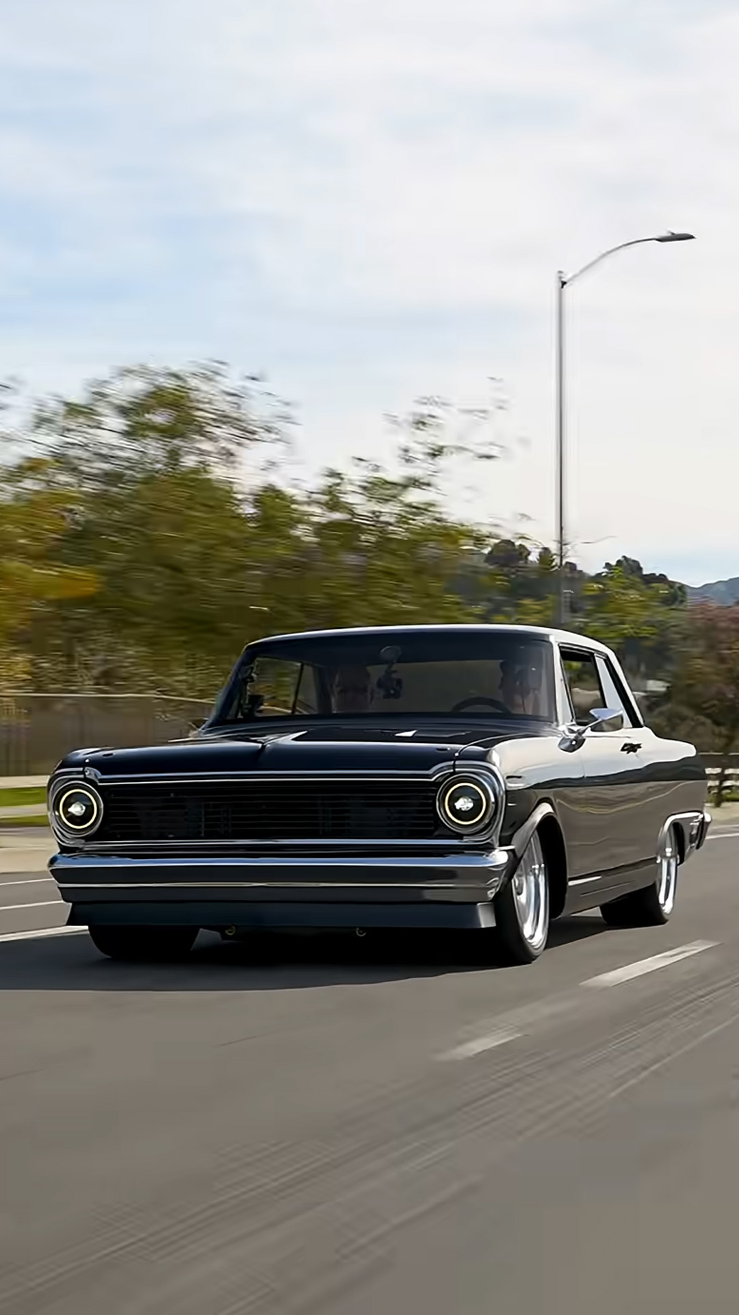 This Chevy Nova blends vintage style with 525HP performance