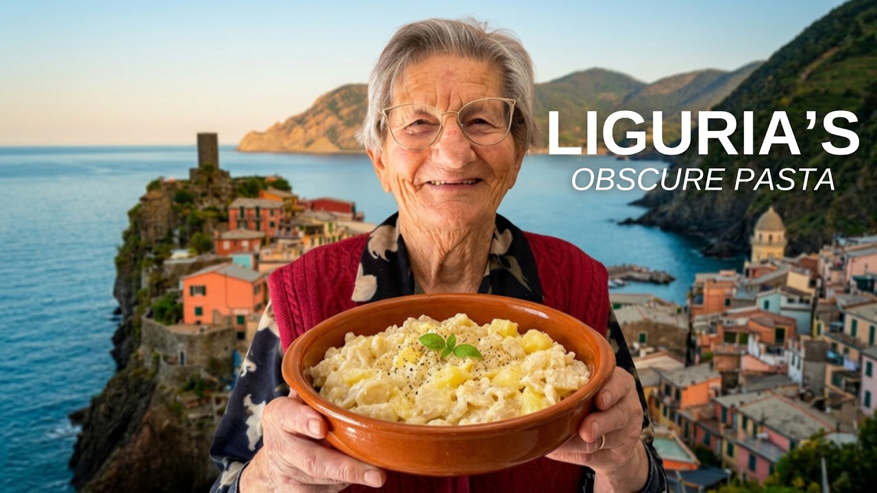91-year-old Teresa makes Liguria’s rare forgotten pasta