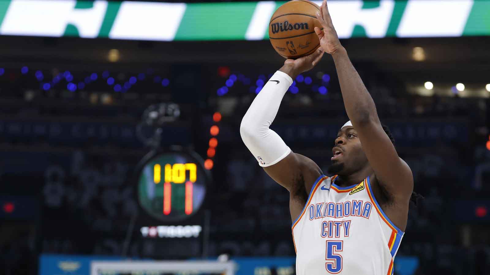 Lu Dort’s viral Tony Brothers photo in Thunder-Spurs gets Art But Make ...