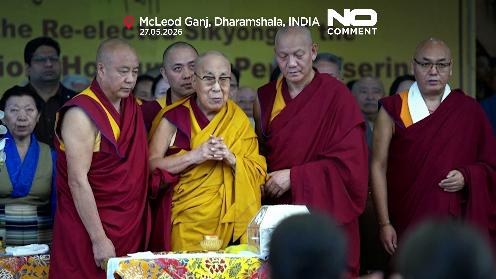 Índia: Dalai Lama assiste à tomada de posse do governo tibetano no exílio