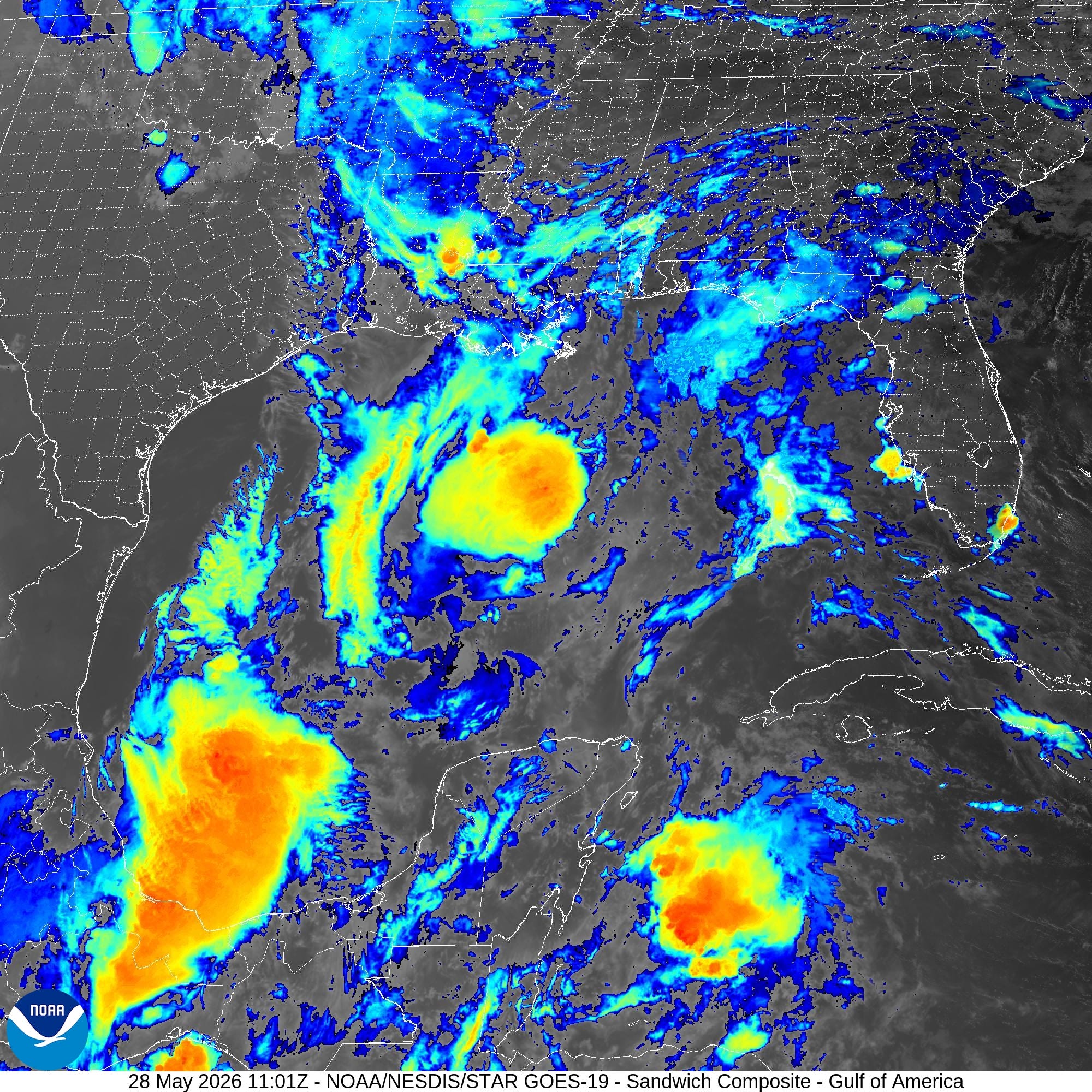 Rain hits Mississippi as hurricane season is about to start