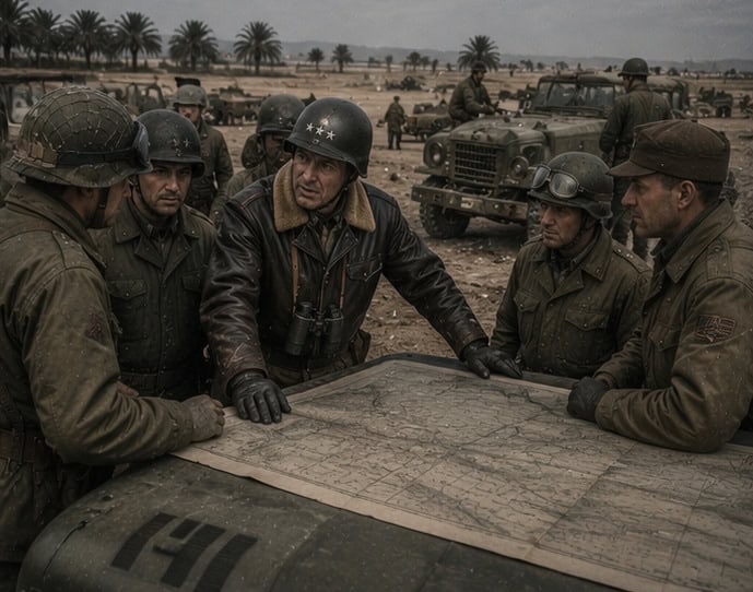 The commanders who led America to victory in World War II