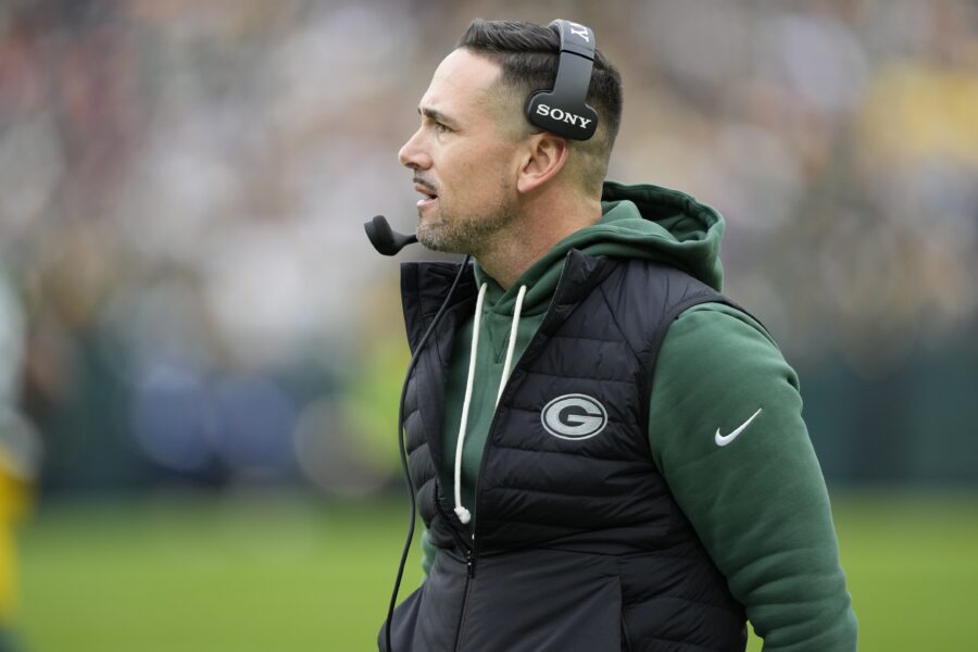 Packers’ Matt LaFleur addresses Josh Jacobs’ domestic violence arrest