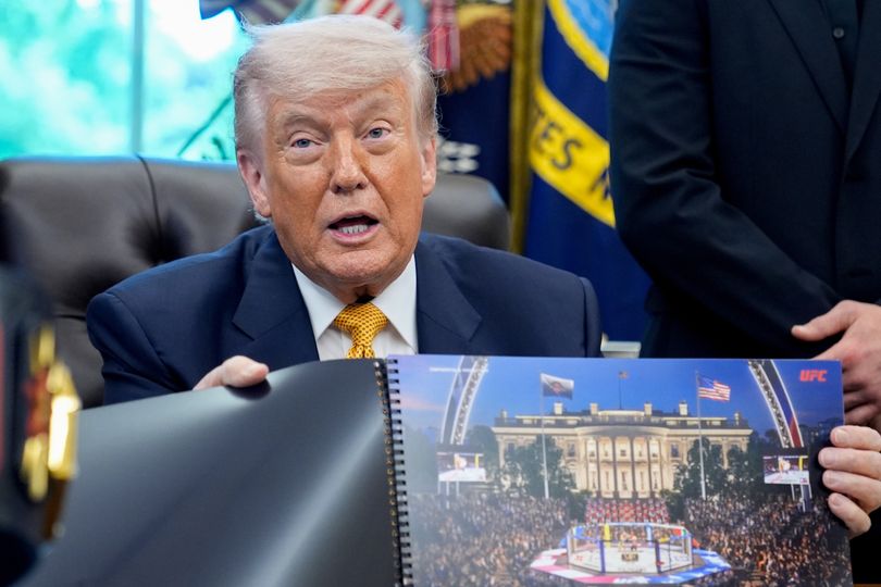 UFC news as Donald Trump slammed over White House change after shooting ...