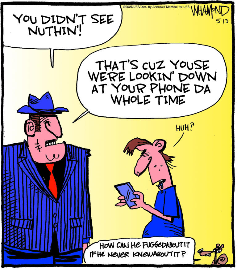 Reality check by Dave Whamond