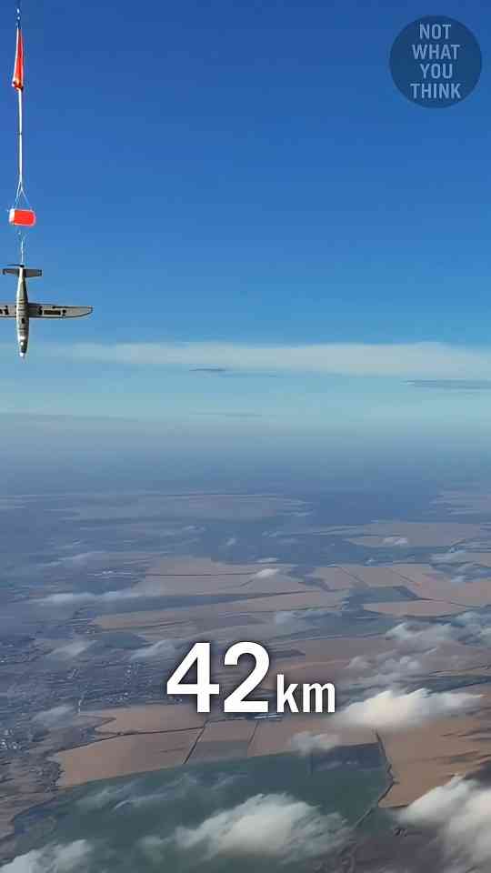 Long-range drone attack with a balloon