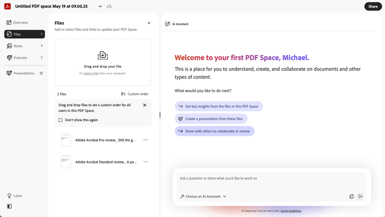 Adobe Acrobat Studio review: Acrobat becomes an AI workspace