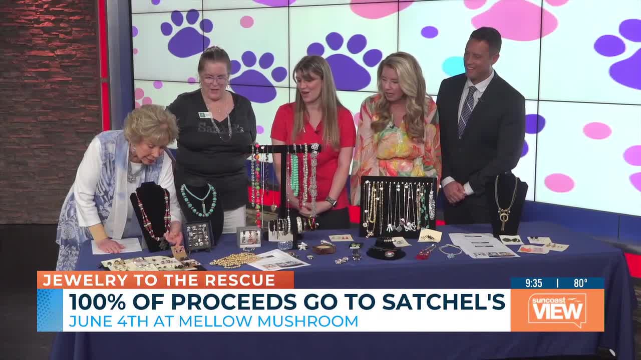 Jewelry to the Rescue fundraiser for Satchel’s Last Resort