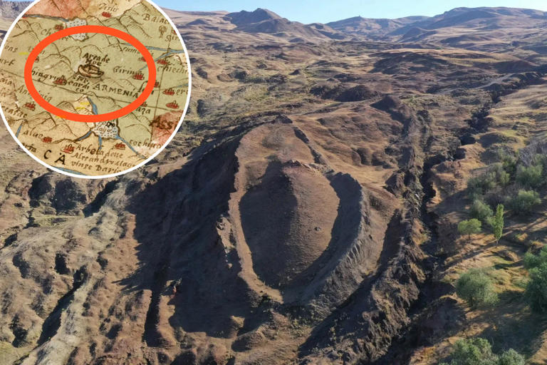 Final site of Noah’s Ark spotted in centuries-old map — matching real ...