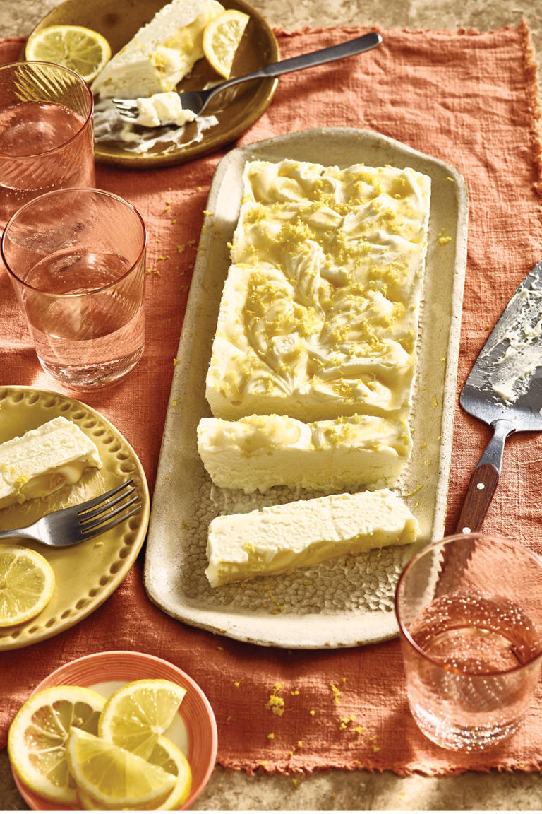 How to make a lemon & gin semifreddo