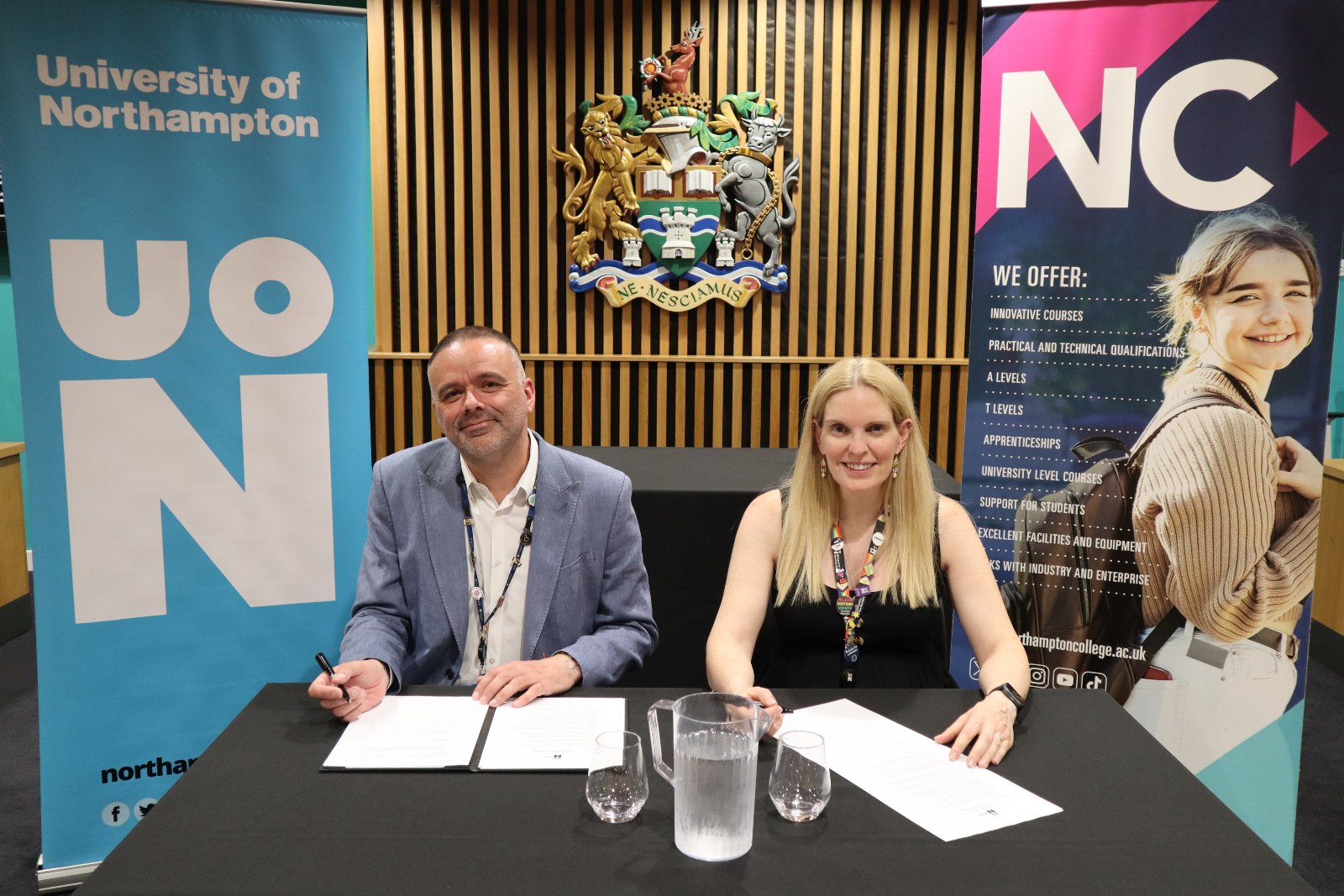 New agreement opens more routes into university for Northampton College ...