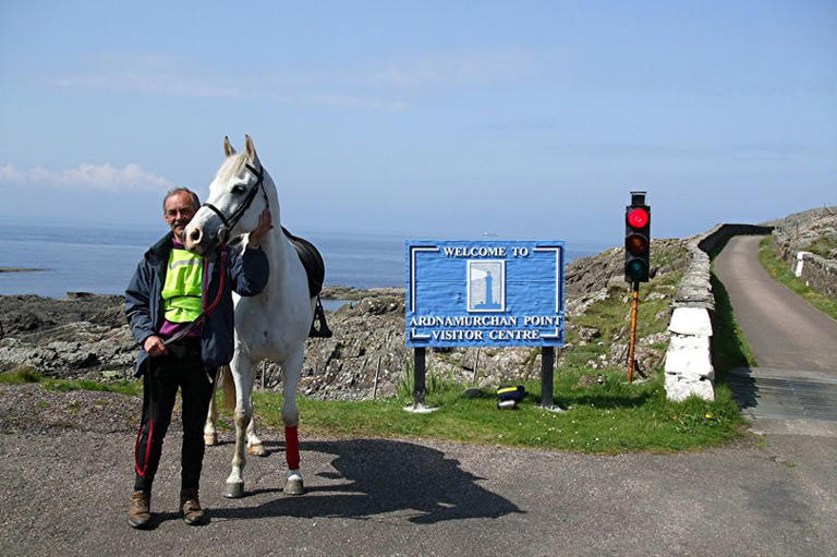 Stirling woman completes east-to-west trek challenge for friend and ...