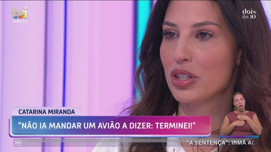 Catarina Miranda revela gravidez de Afonso Leitão: “Podia estar grávida ...