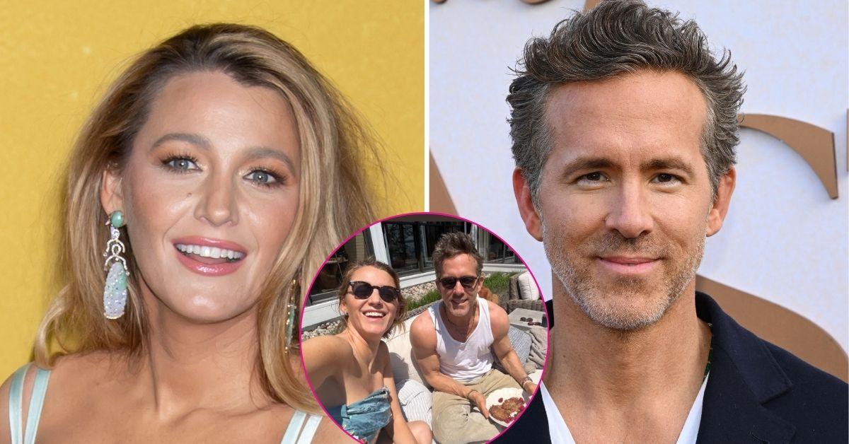 Blake Lively thirsts over husband Ryan Reynolds' bulging biceps: Photos