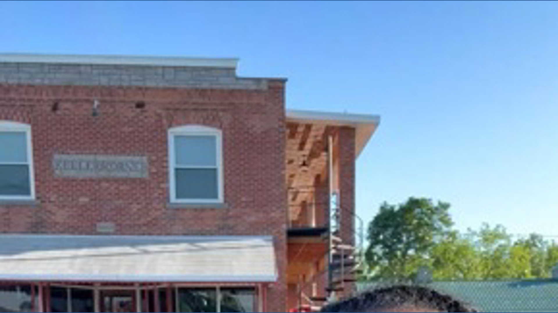 Historic building back in business