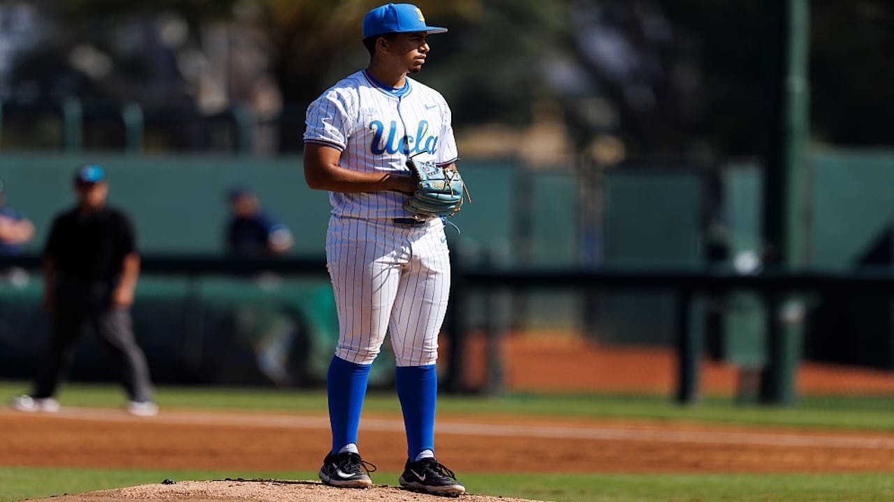 'He calms me down': UCLA pitcher brings plastic mini dinosaur toy to mound