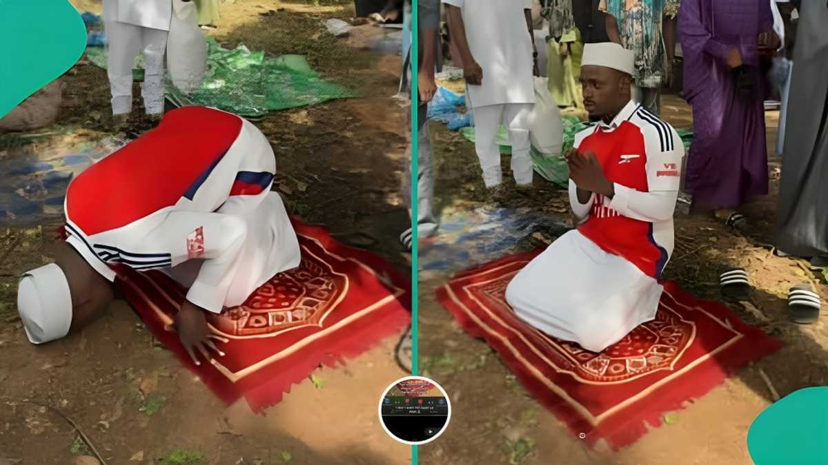 Arsenal vs PSG: Fan goes to prayer ground ahead of UEFA Champions ...