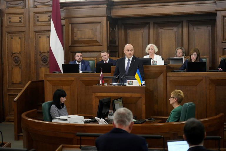 Latvia parliament approves new government after drone row topples coalition