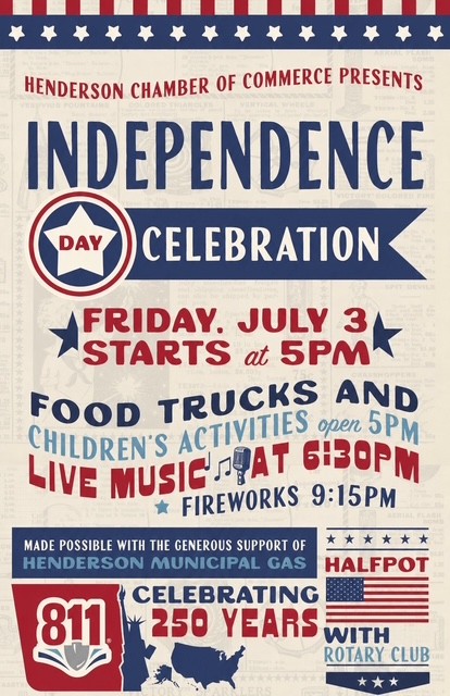 Henderson to host Independence Day celebration