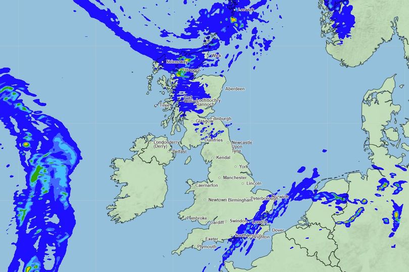 Met Office maps show rain hitting Yorkshire as 51 UK counties set for ...