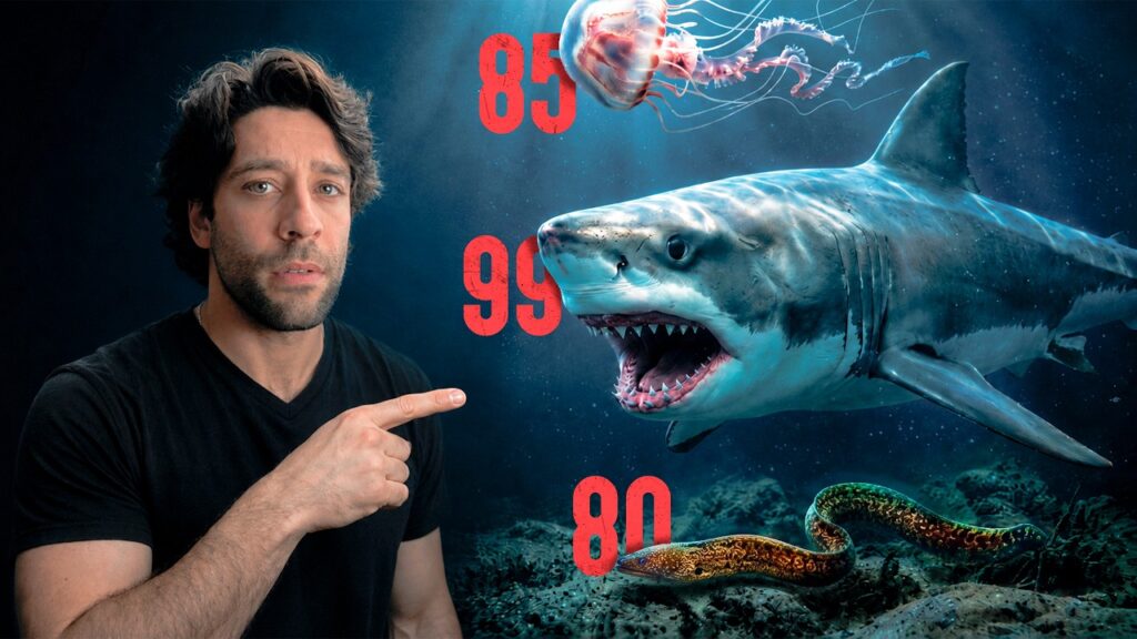Ranking the deadliest ocean predators