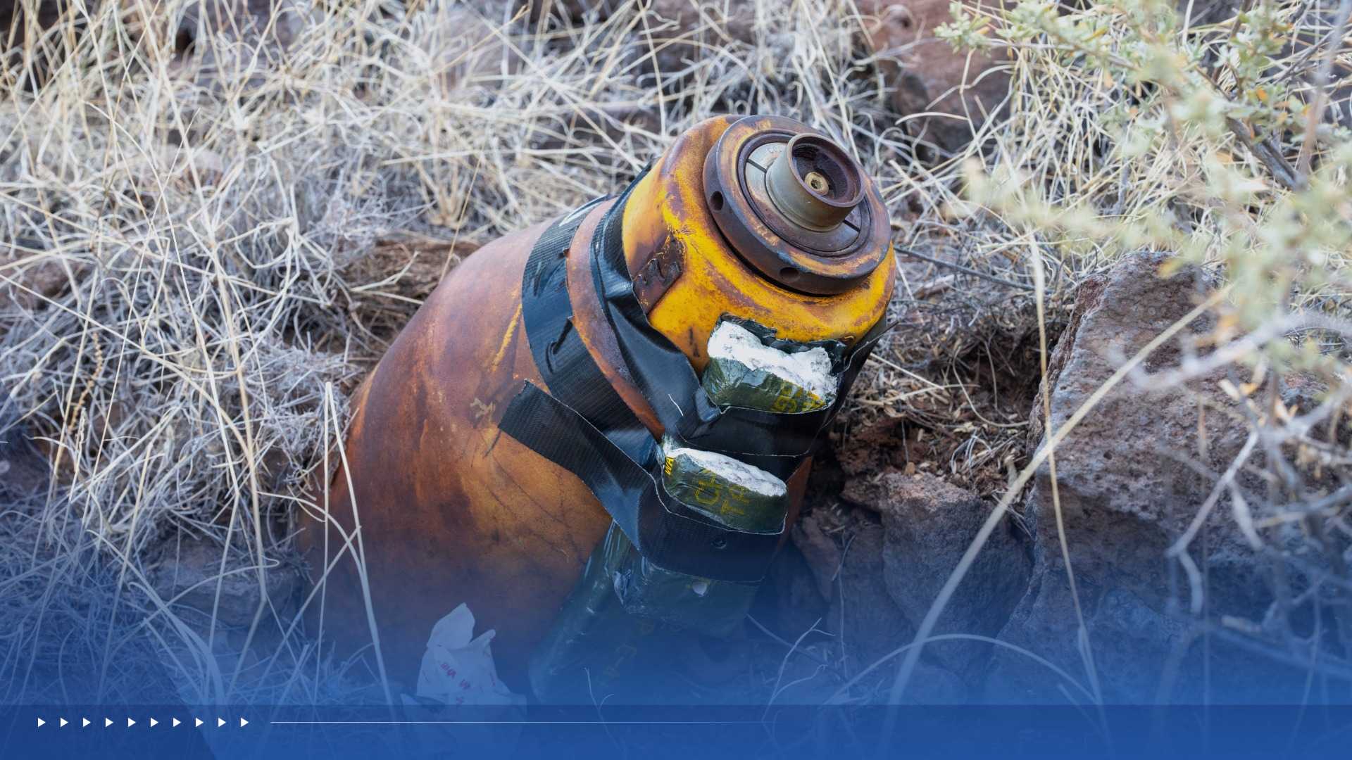 Kirtland EOD team removes WWII-era ordnance