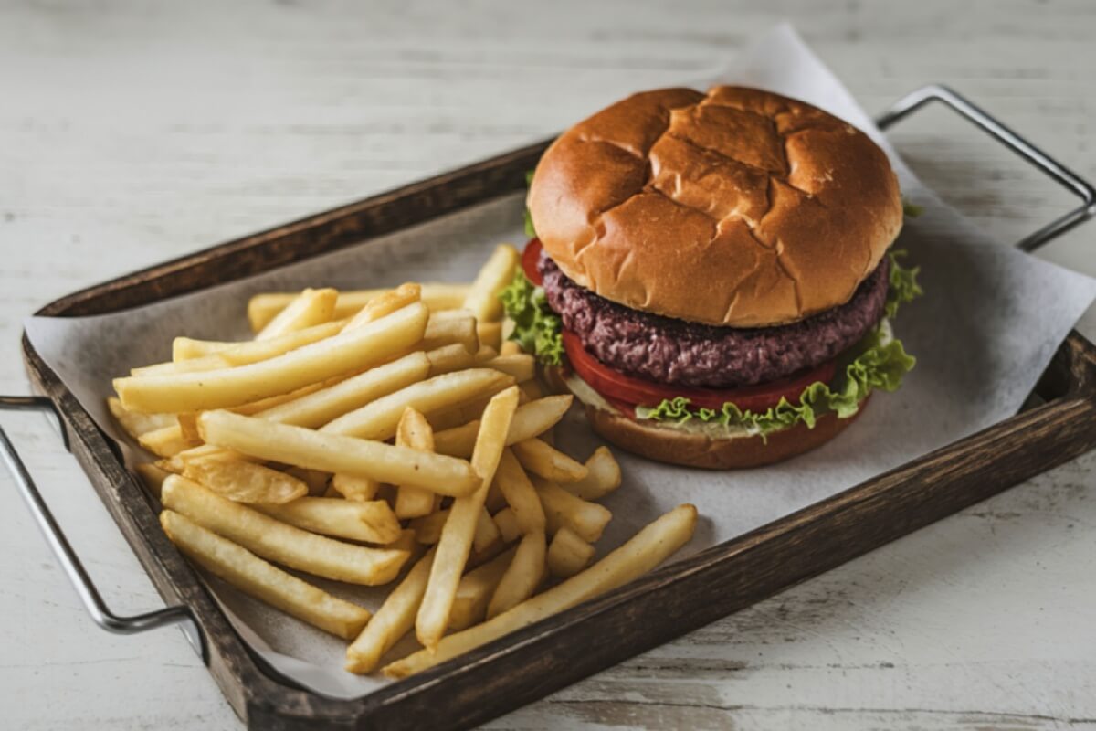 Hambúrguer e batata frita: veja como incluir na dieta sem prejudicar a ...