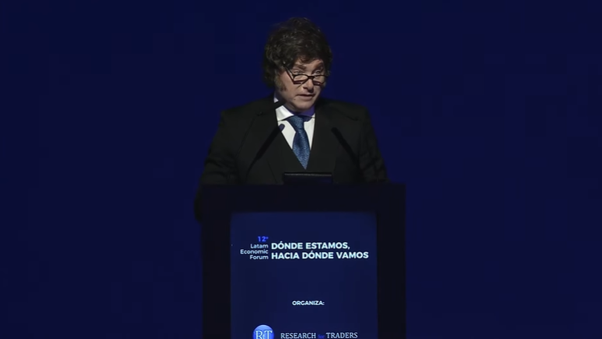 Milei defendió su modelo económico frente a empresarios: "La tendencia ...