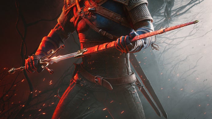 That sword Geralt unsheaths in The Witcher 3 Songs of the Past ...