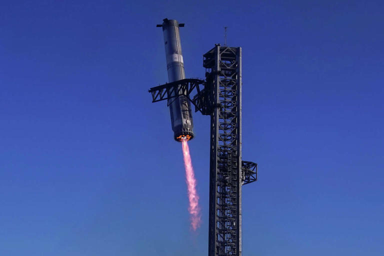 SpaceX Starship grounded again by FAA after booster crash during Texas ...