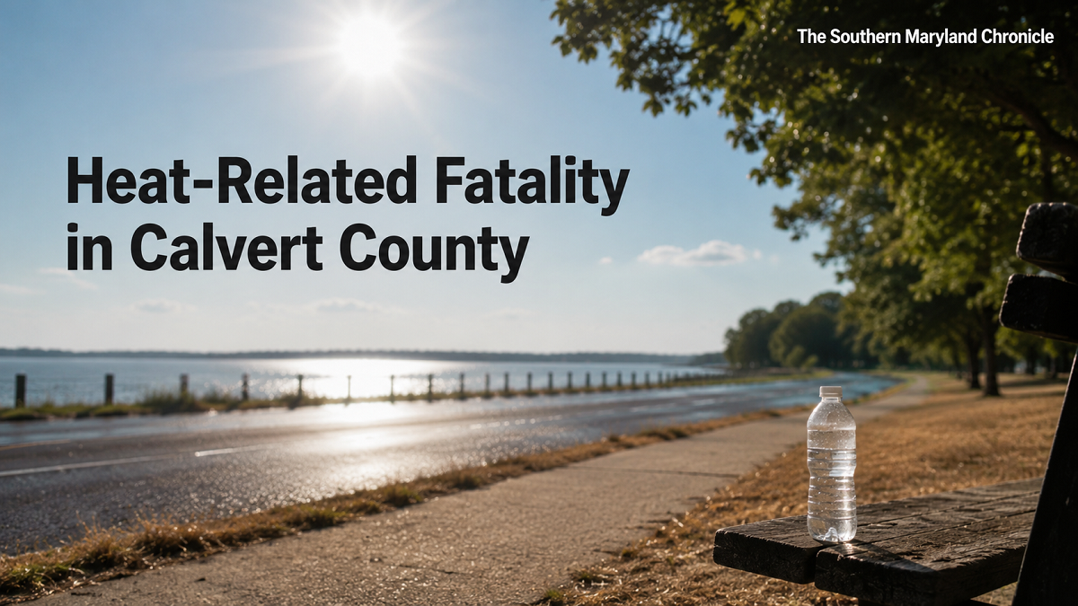 Calvert Man First Heat Death of 2026 in Maryland