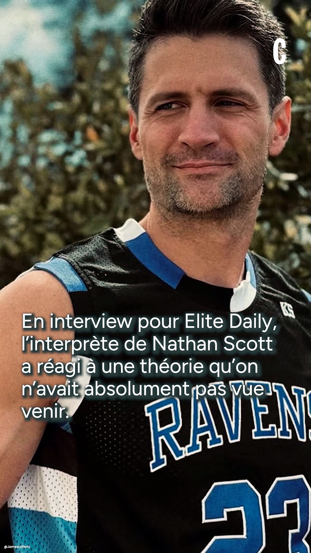 Les Frères Scott : James Lafferty réagit à une théorie de reboot