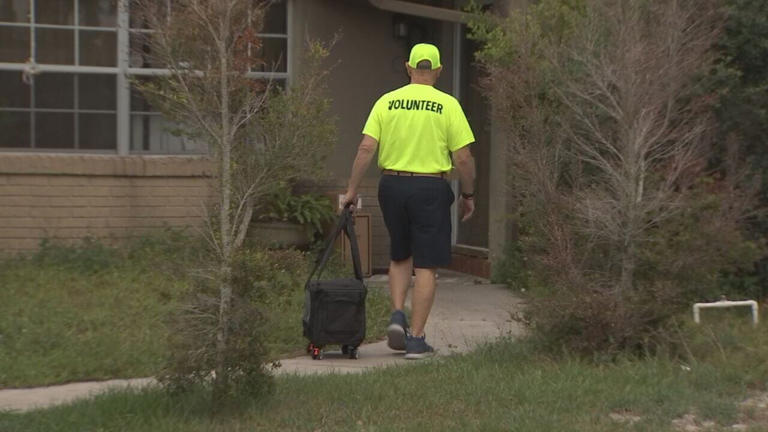 Seniors in Orange County receive portable power stations