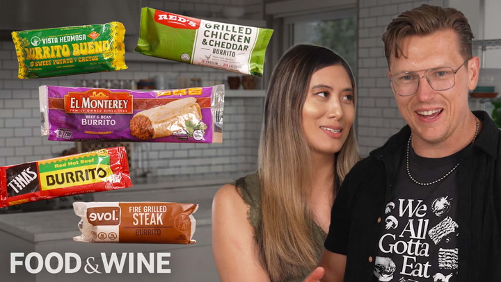 Mythical Kitchen’s Josh Scherer tries the most popular frozen burritos