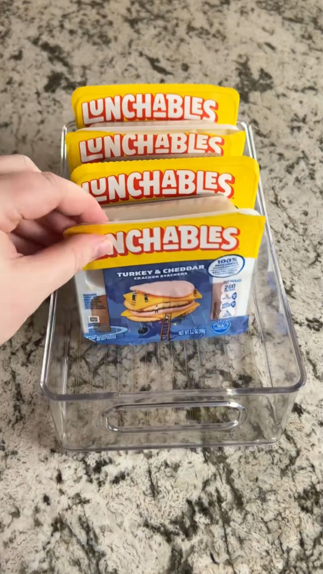Organized grocery delivery restock for busy moms