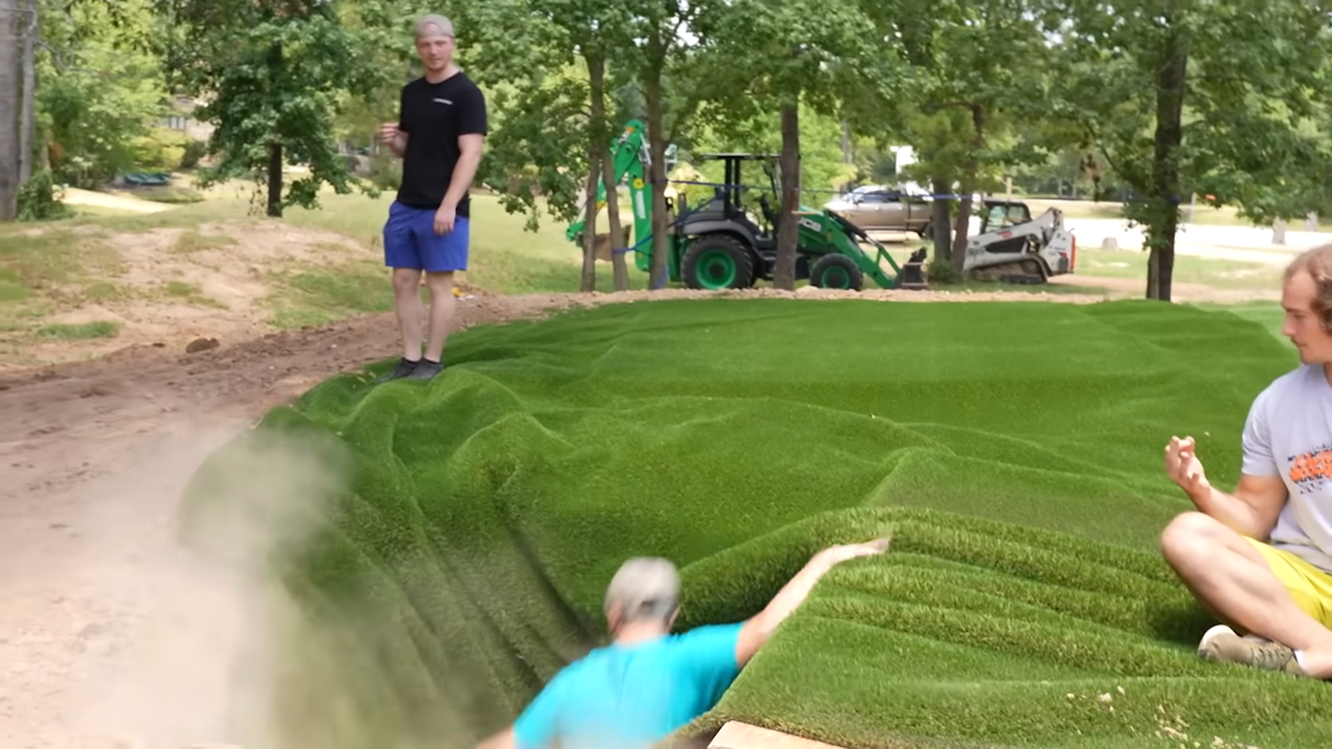 Watch how they build a fully functional Lego bunker