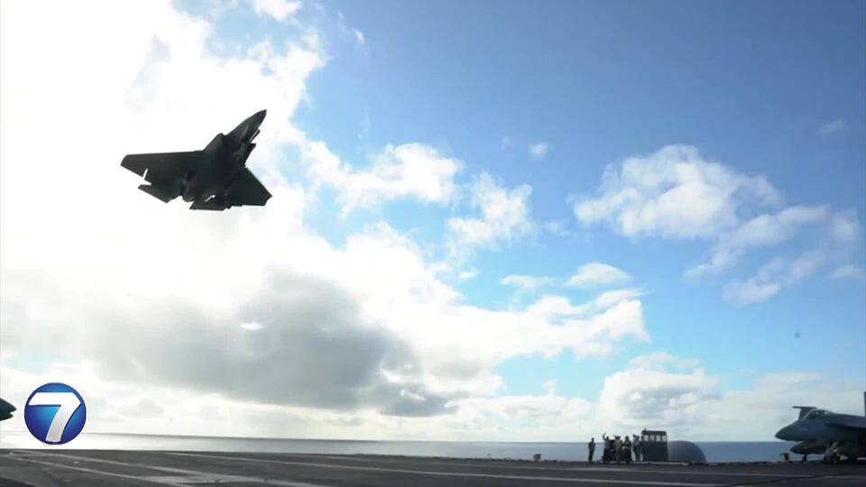 US carries out new strikes on Iranian military site