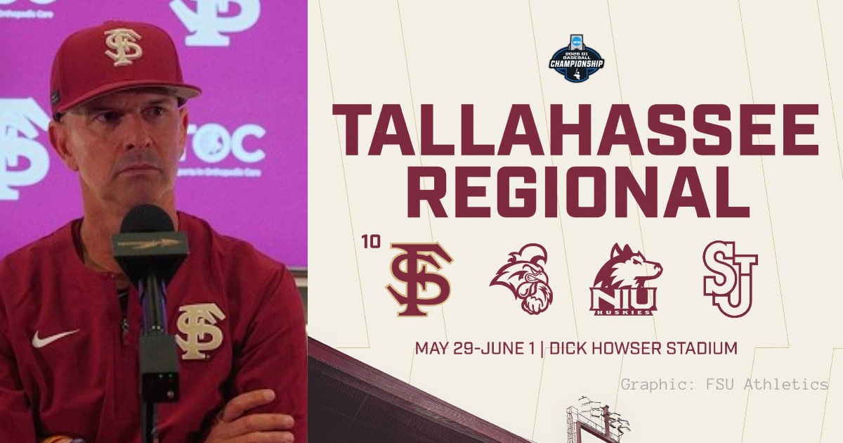 Link Jarrett talks Florida State baseball ahead of Tallahassee Regional ...