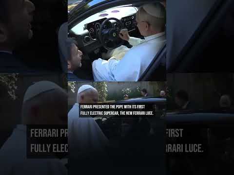 Ferrari has met His Holiness Pope Leo XIV in a historic Vatican-style ...