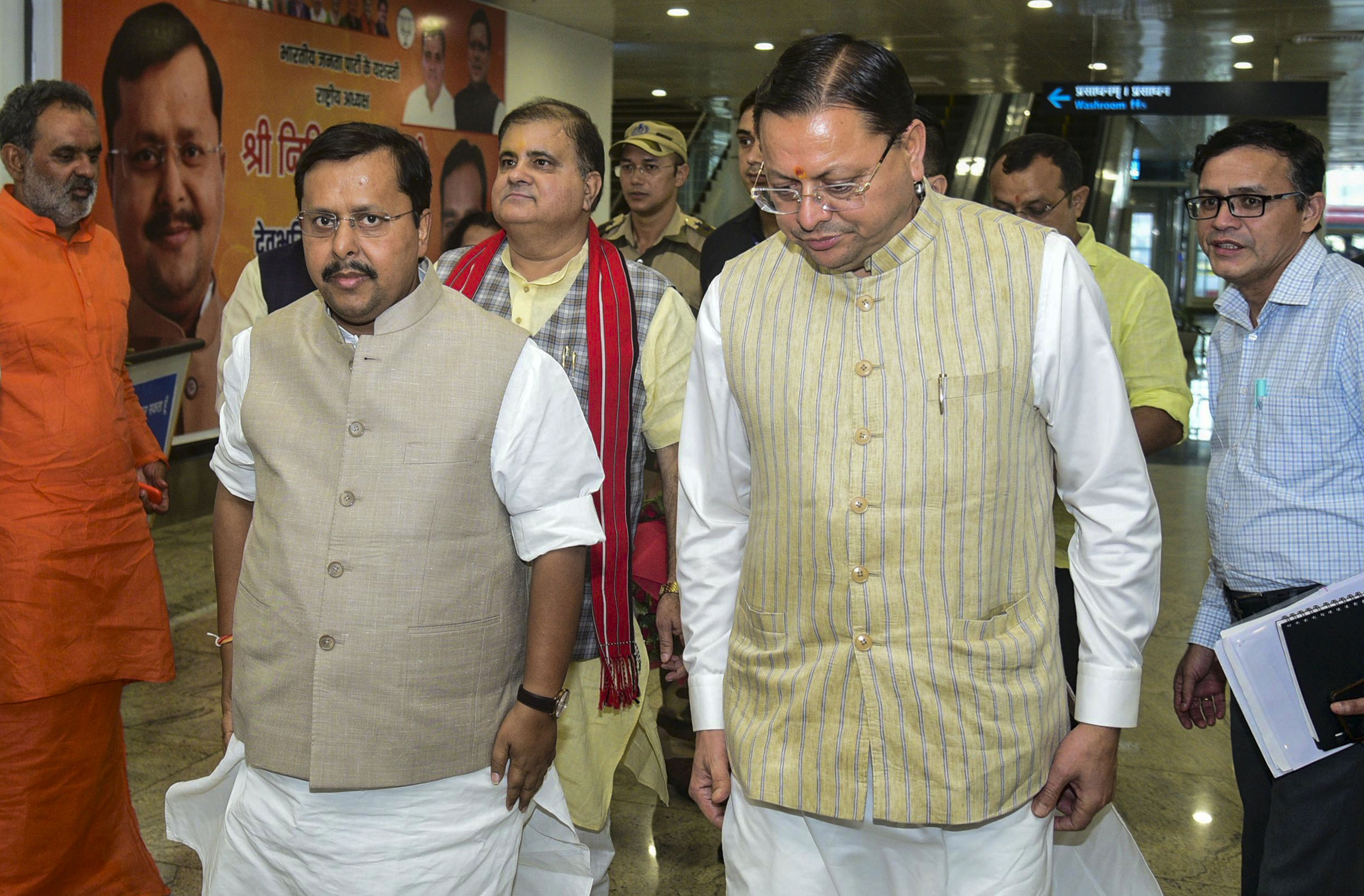 BJP chief Nitin Nabin arrives in Uttarakhand on three-day visit